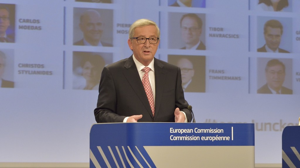Juncker I Have A Winning Team For To Put Europe Back On The Path Of