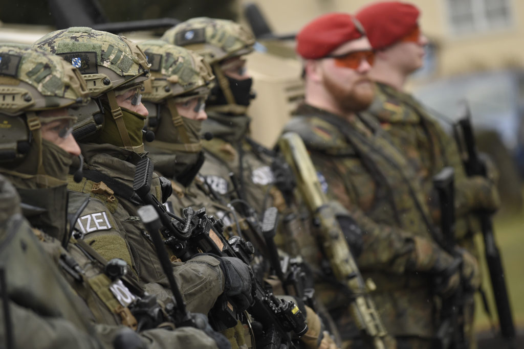 German Police And Military Hold GETEX Anti-Terror Exercises leva ...