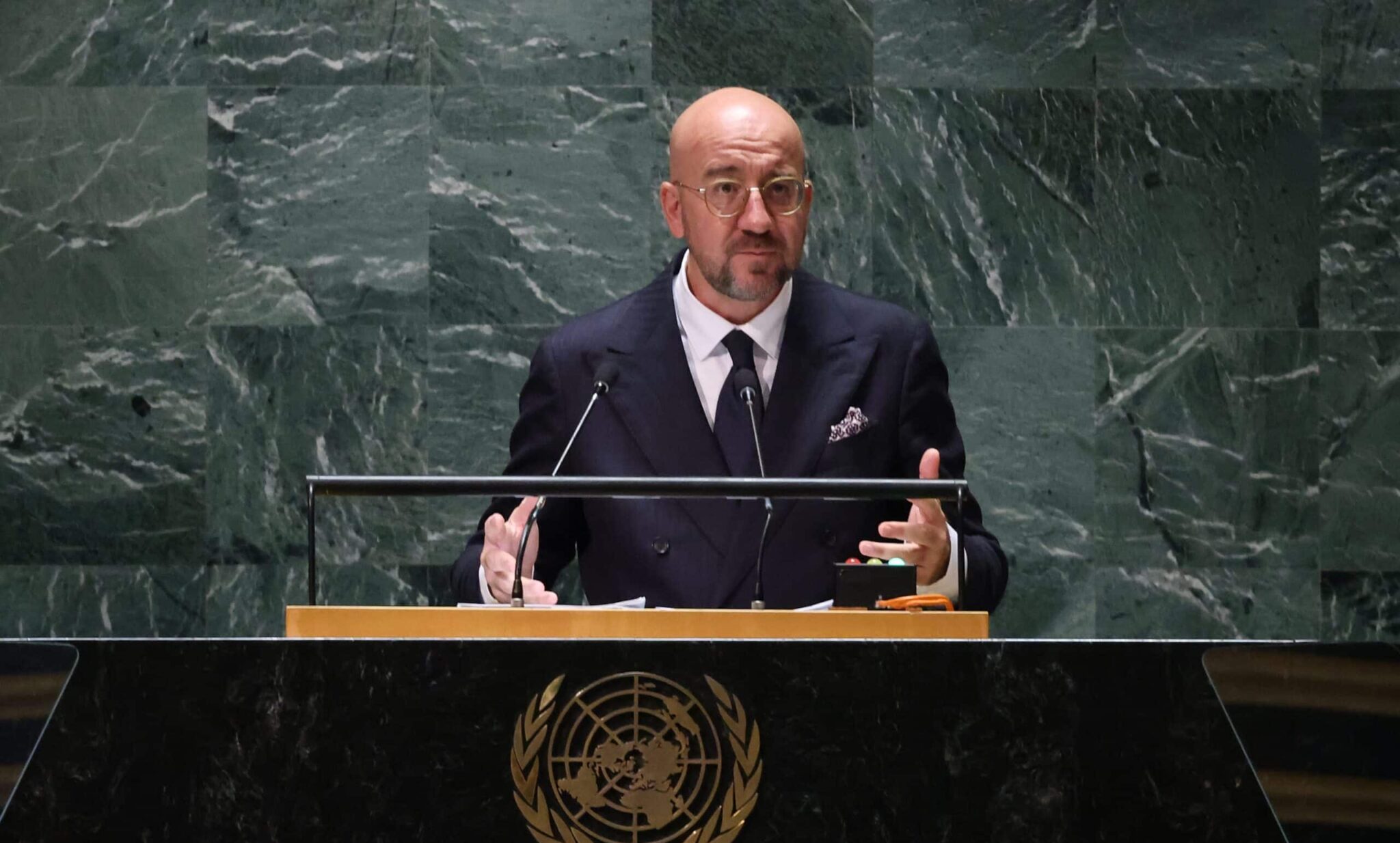 Charles Michel Onu Nazioni Unite - Eunews
