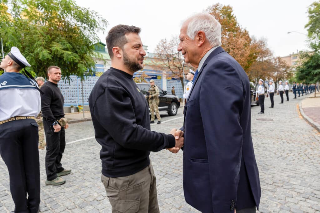 Visit by HRVP Josep Borrell to Ukraine - Eunews