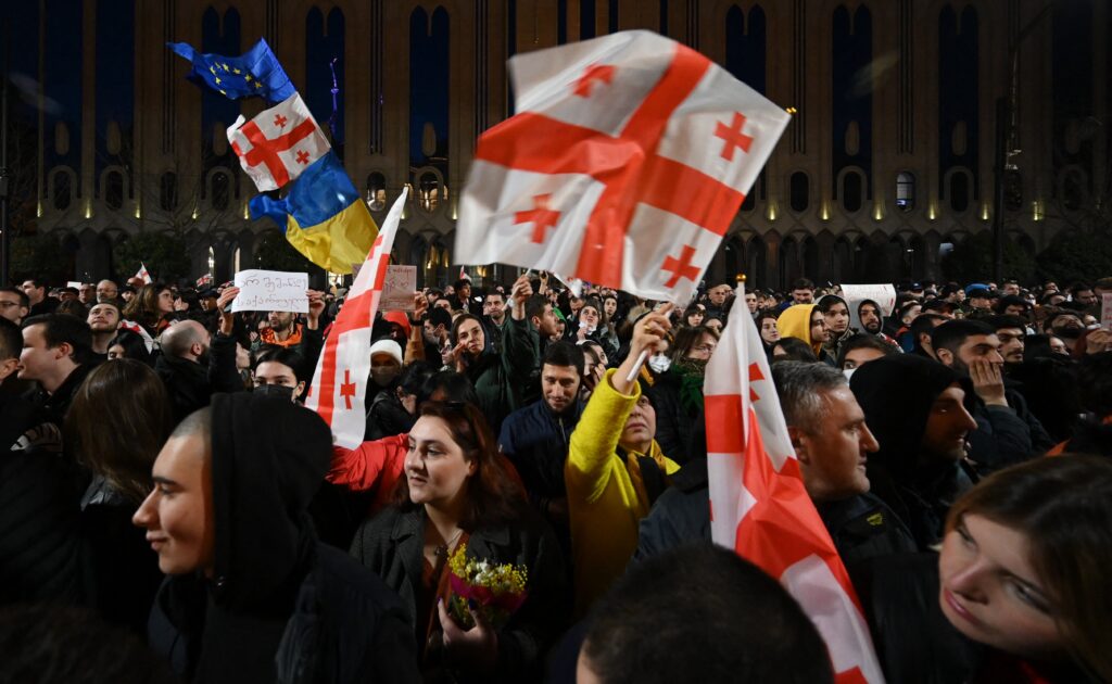 Georgia Ue Proteste - Eunews