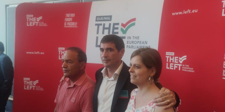 Ilaria Salis e Mimmo Lucano si presentano al Parlamento Ue