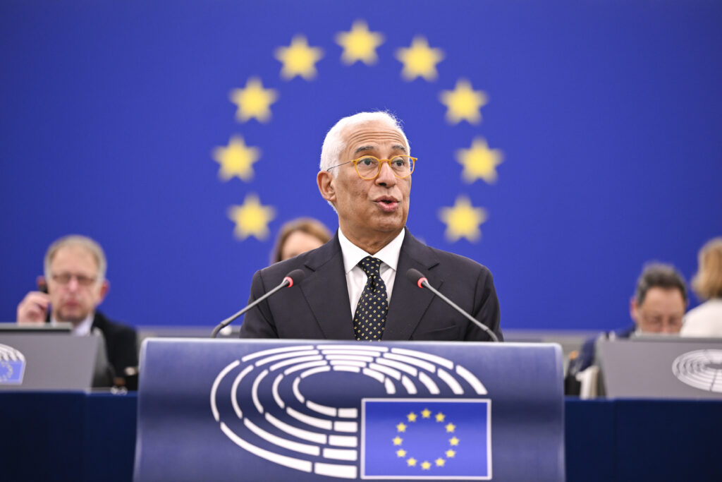 "Let's build the Europe of defence": António Costa's premiere at the Europarliament