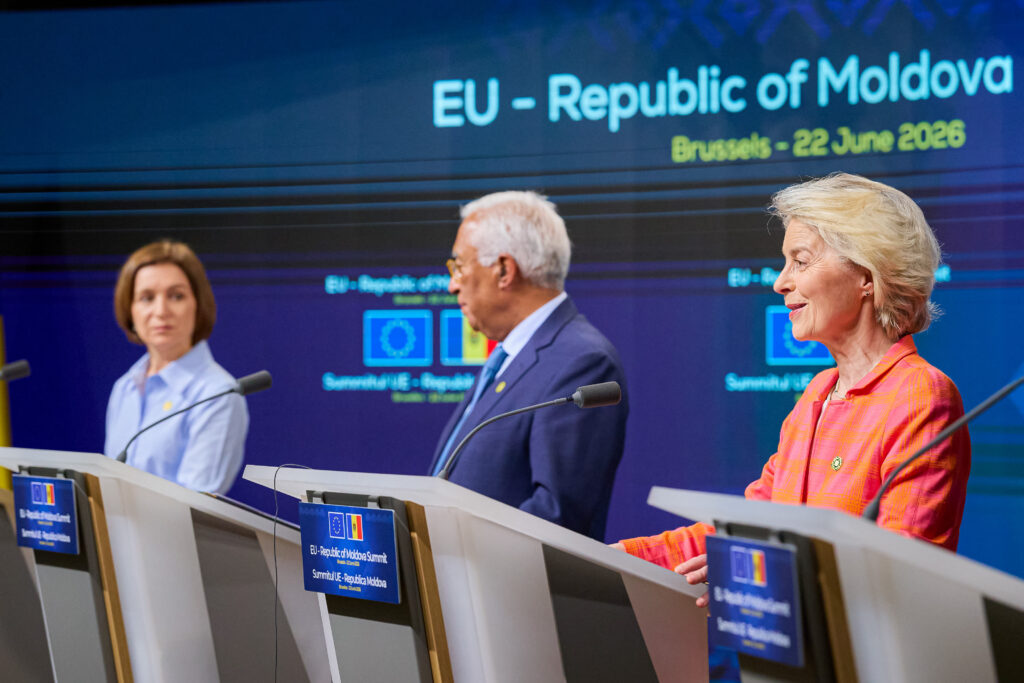 UE e Moldavia si incontrano per il secondo summit, von der Leyen: "Il ...